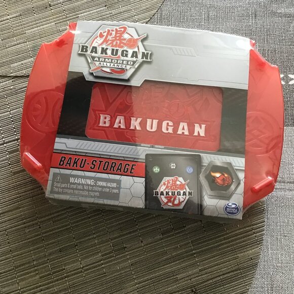 Bakugan | Toys | Bakugan Storage Case With Dragonoid Action Figure And ...